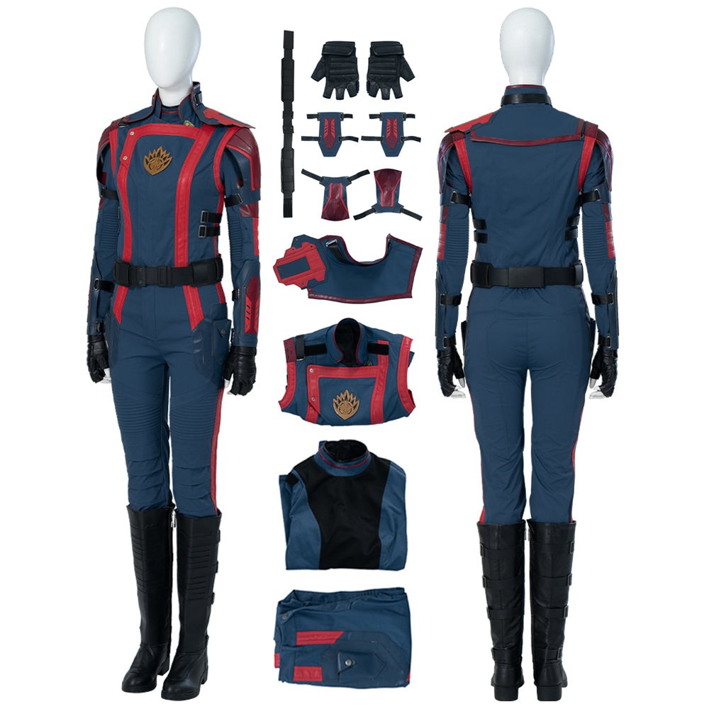 Guardians of the Galaxy Vol.3 Cosplay Costumes Mantis/Gamora Team Uniform