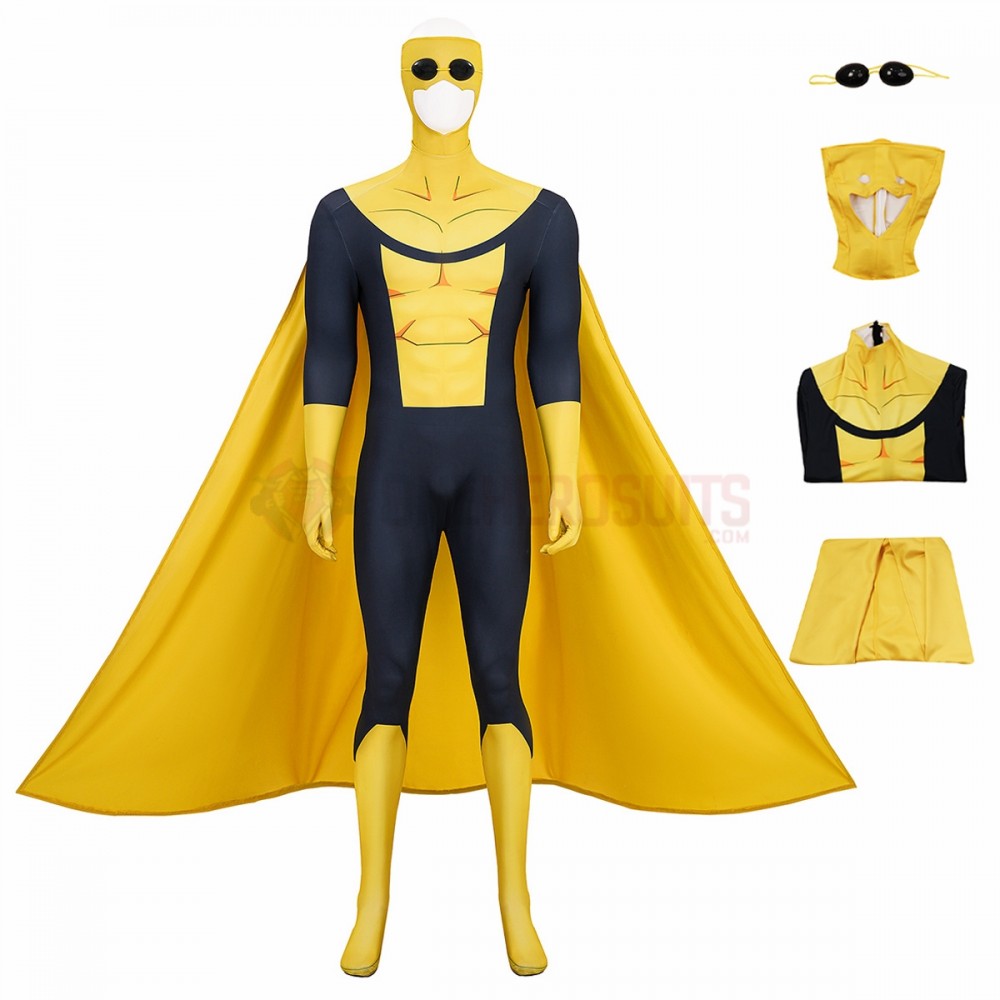 Invincible Cosplay Costumes Sinister Mark HD Printed Jumpsuit