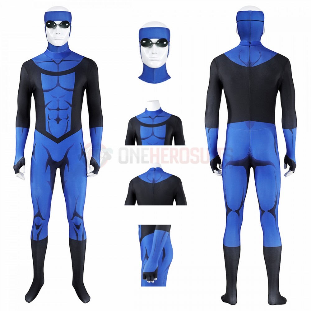 Invincible Season 3 Cosplay Costume Mark Grayson Spandex Jumpsuit