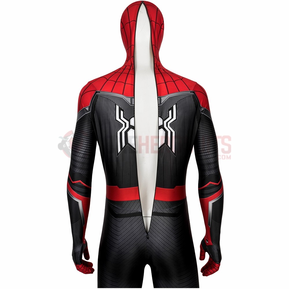 Spider-man Black and Red Suits Far From Home Spider Bodysuit