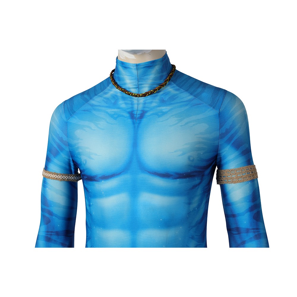 Avatar 2 The Way of Water Cosplay Costumes Jake Sully and Neytiri Jumpsuits
