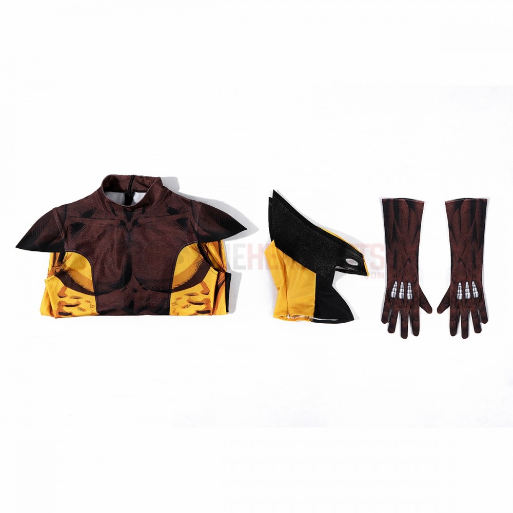 Marvel Rivals Cosplay Costume Wolverine Spandex Bodysuit