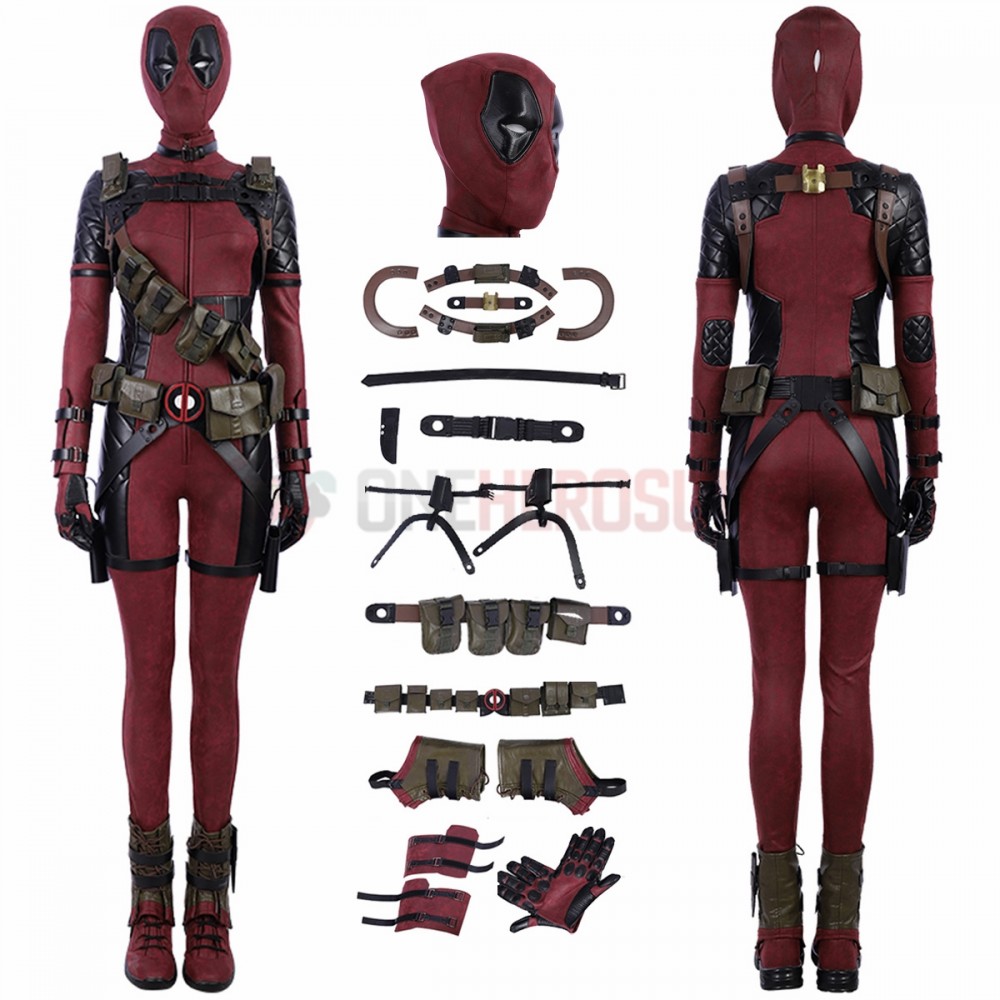 Lady Deadpool Cosplay Costume Deadpool Female Costumes