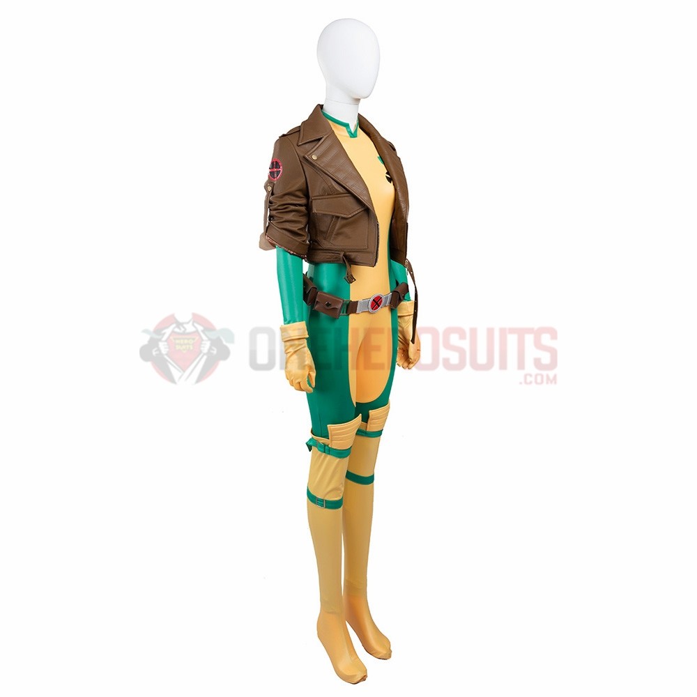 X-Men Rogue Cosplay Costume Anna Marie Movie Level Cosplay Suits