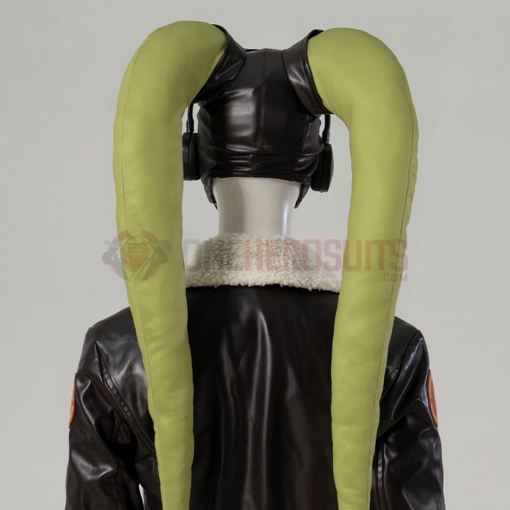 Hera Syndulla Cosplay Costumes Ahsoka Top Level Suits