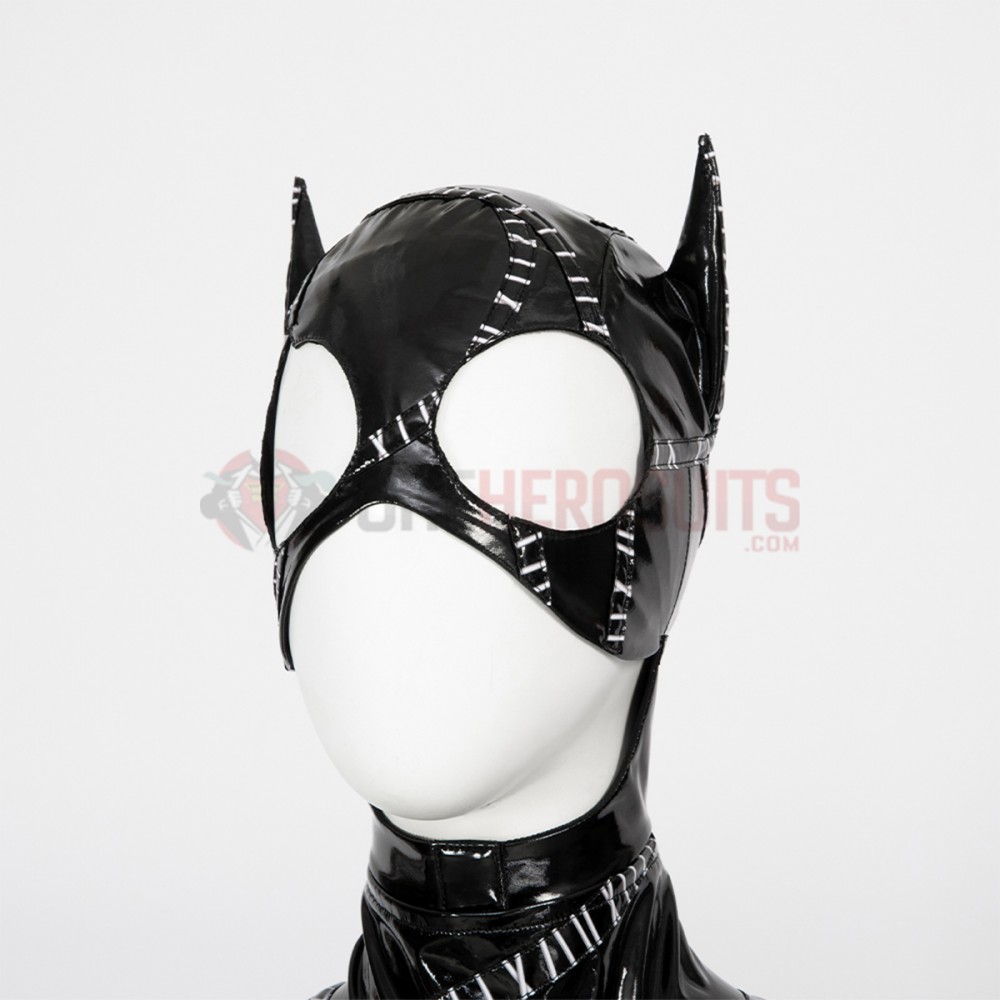 Bruce Wayne Returns 1992 Cosplay Costumes Cat Top Level Suits