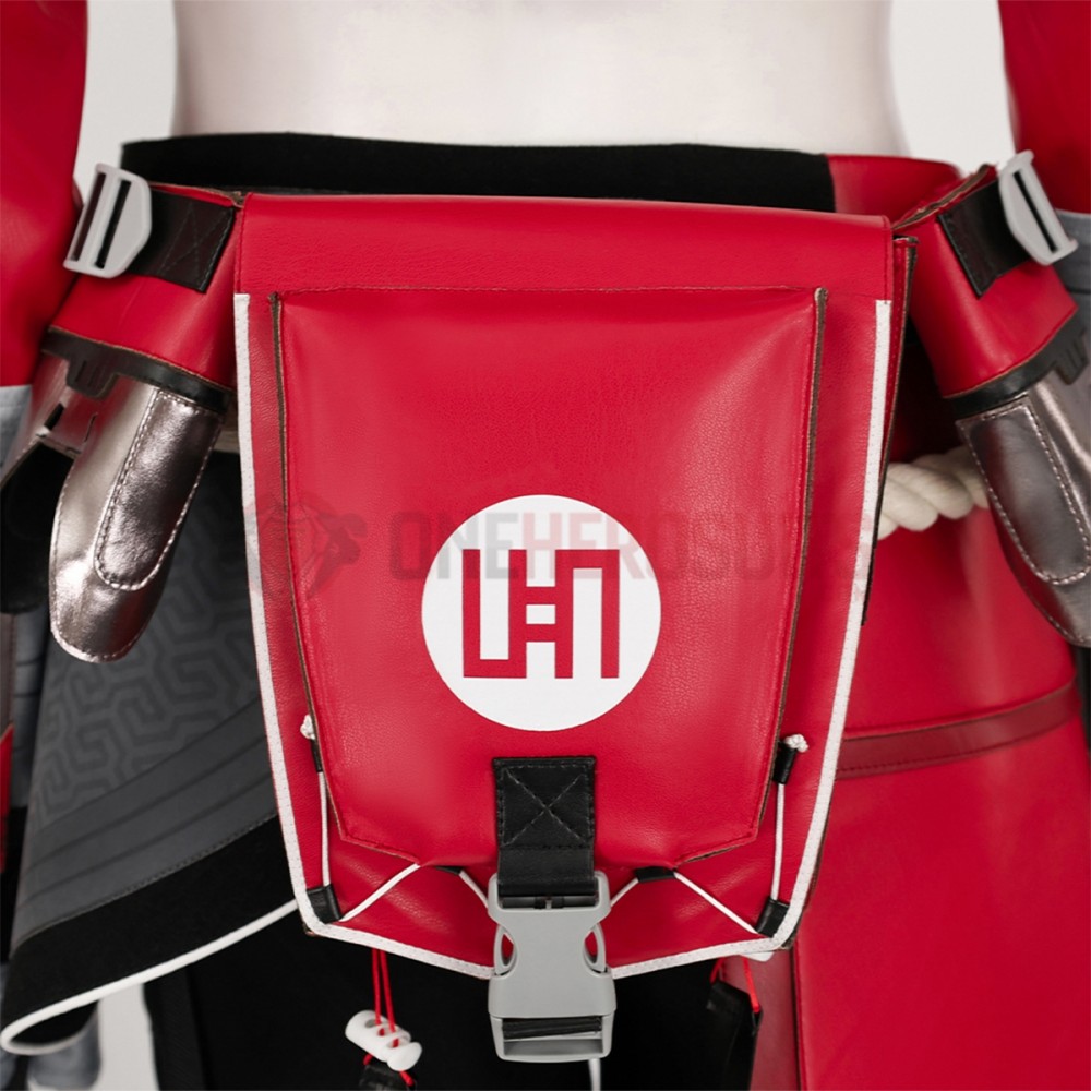 Apex Legends Cosplay Costumes Wraith Street Smart Red Top Level Suits