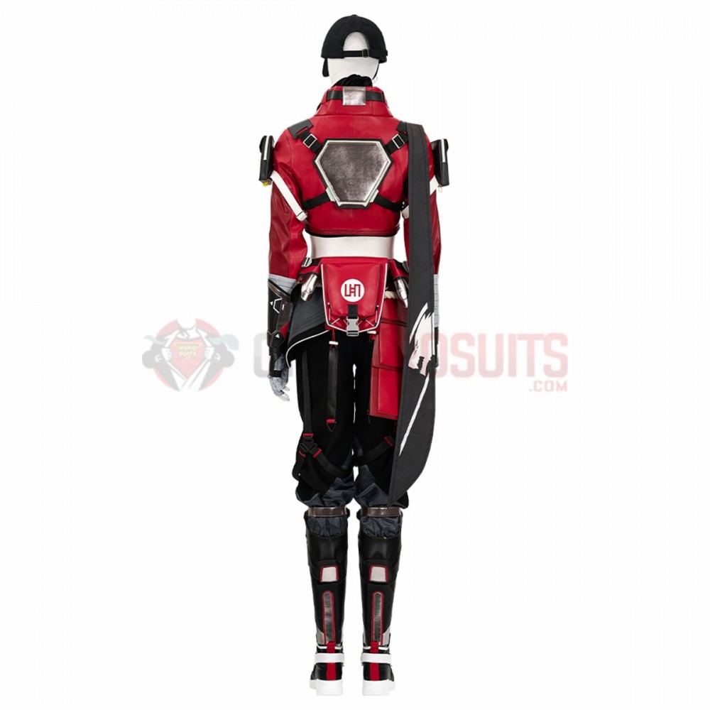Apex Legends Cosplay Costumes Wraith Street Smart Red Top Level Suits