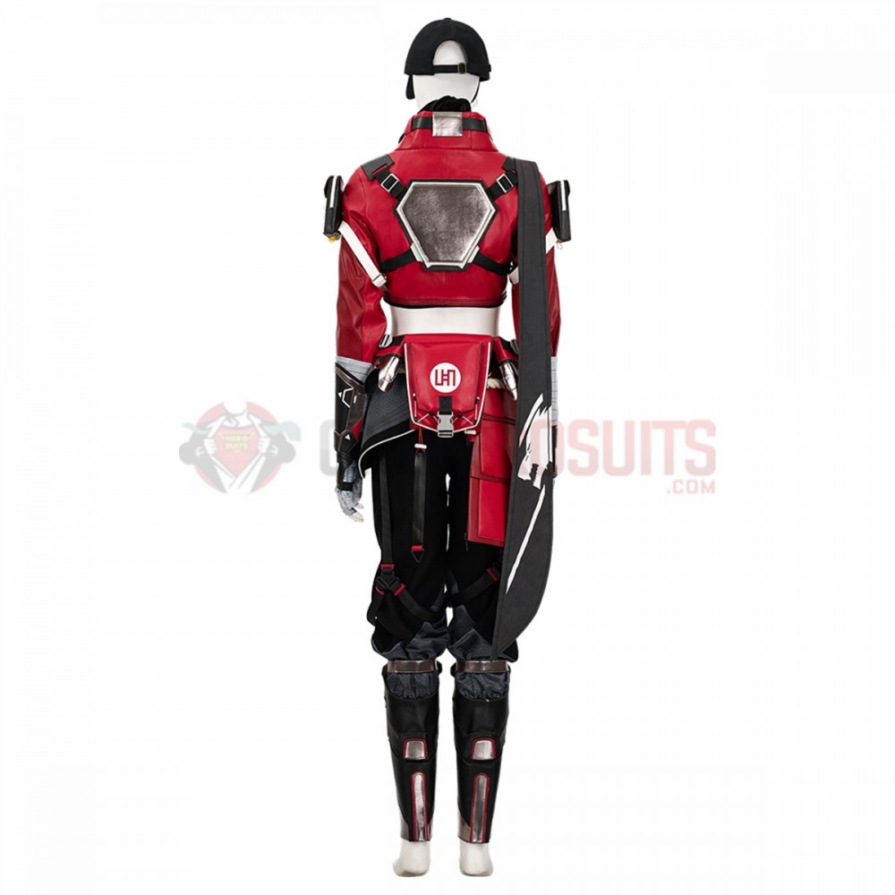 Apex Legends Cosplay Costumes Wraith Street Smart Red Top Level Suits