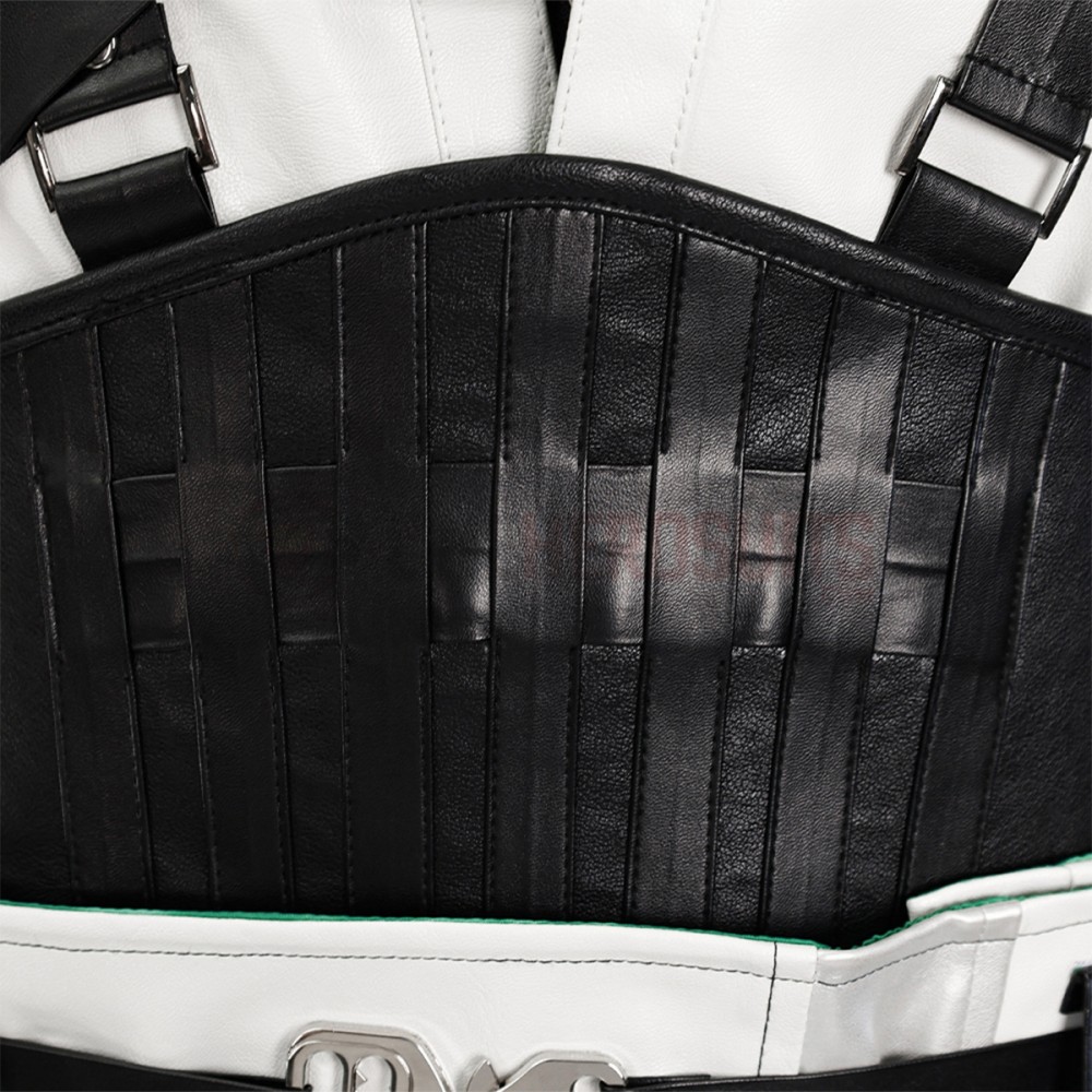 FF7EC Cosplay Costumes Cloud Strife Lethal Style White Top Level Suits