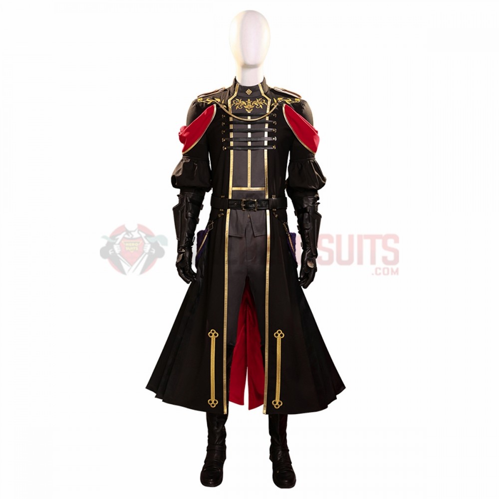 FF7EC Cosplay Costumes Sephiroth Shinra Formal Uniform Top Level Suits
