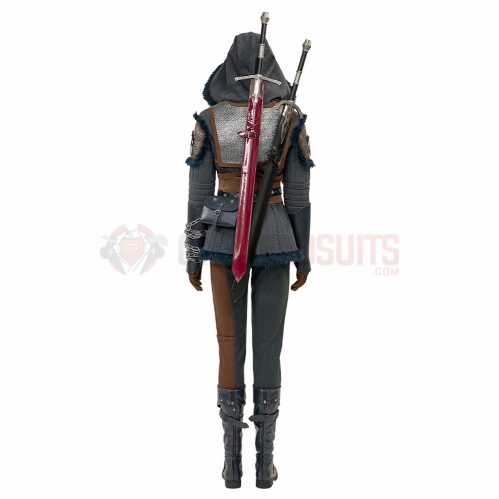 The Witcher 4 Cosplay Costumes Ciri Top Level Suits