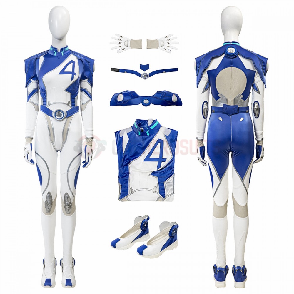 Marvel Rivals Cosplay Costumes Invisible Woman Top Level Leather Suits