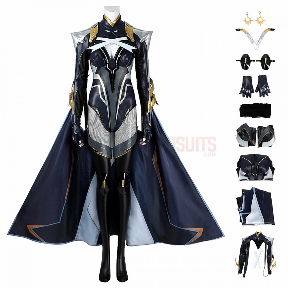 Marvel Rivals Cosplay Costumes Storm Leather Suits
