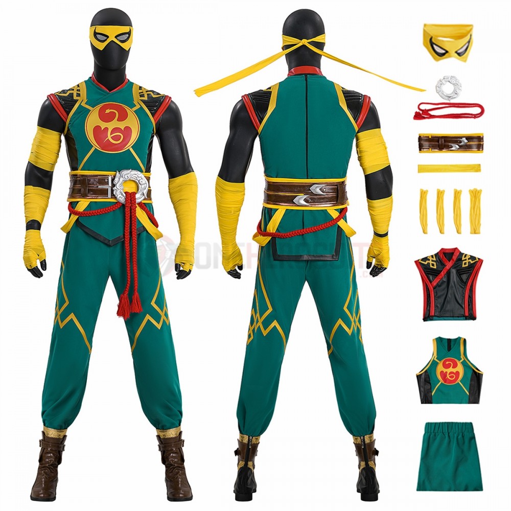 Marvel Rivals Iron Fist Lin Lie Cosplay Costumes Top Level Suits