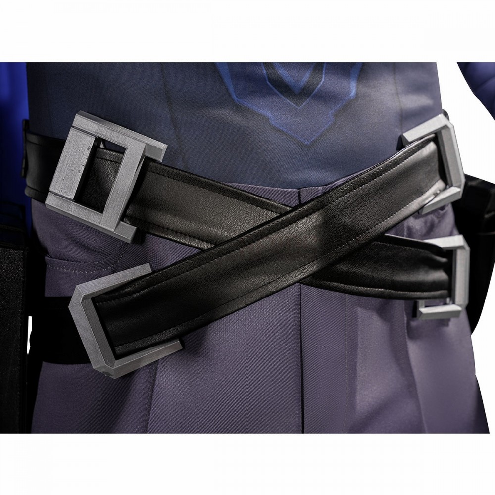 VALORANT Omen Cosplay Costume Halloween Printed Suit