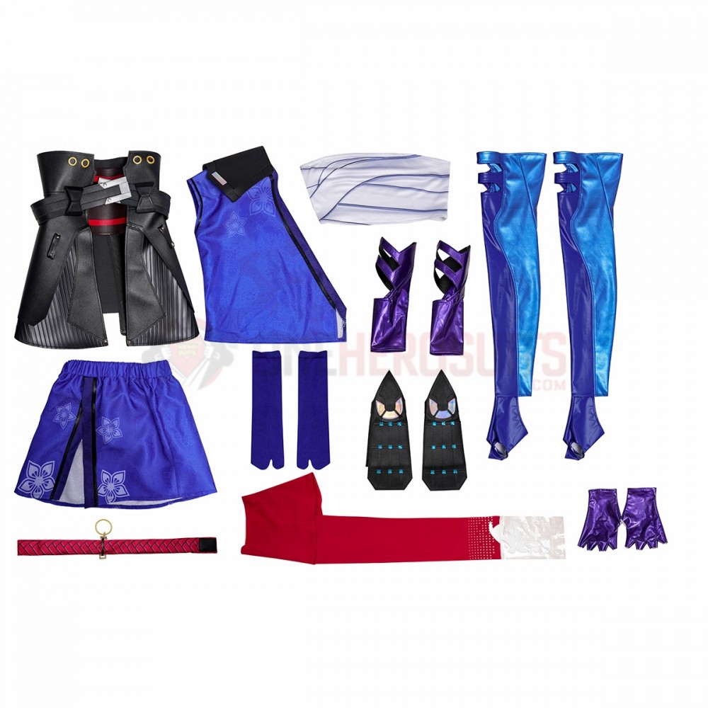 Marvel Rivals Cosplay Costumes Psylocke Top Level Suits