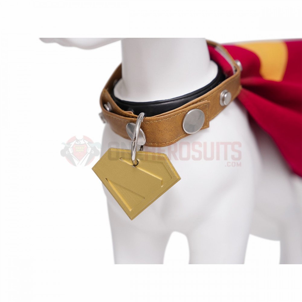 Krypto Cosplay Costume Dog Cape Suits