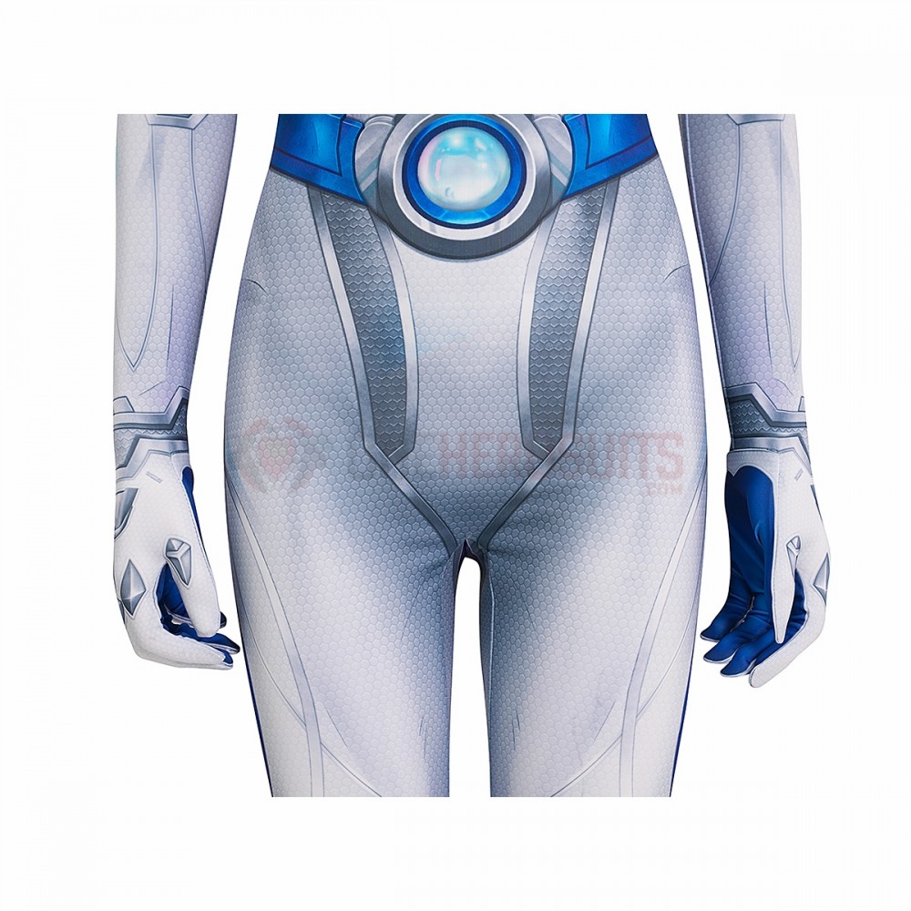 Marvel Rivals Cosplay Costumes Invisible Woman HD Printed Jumpsuit