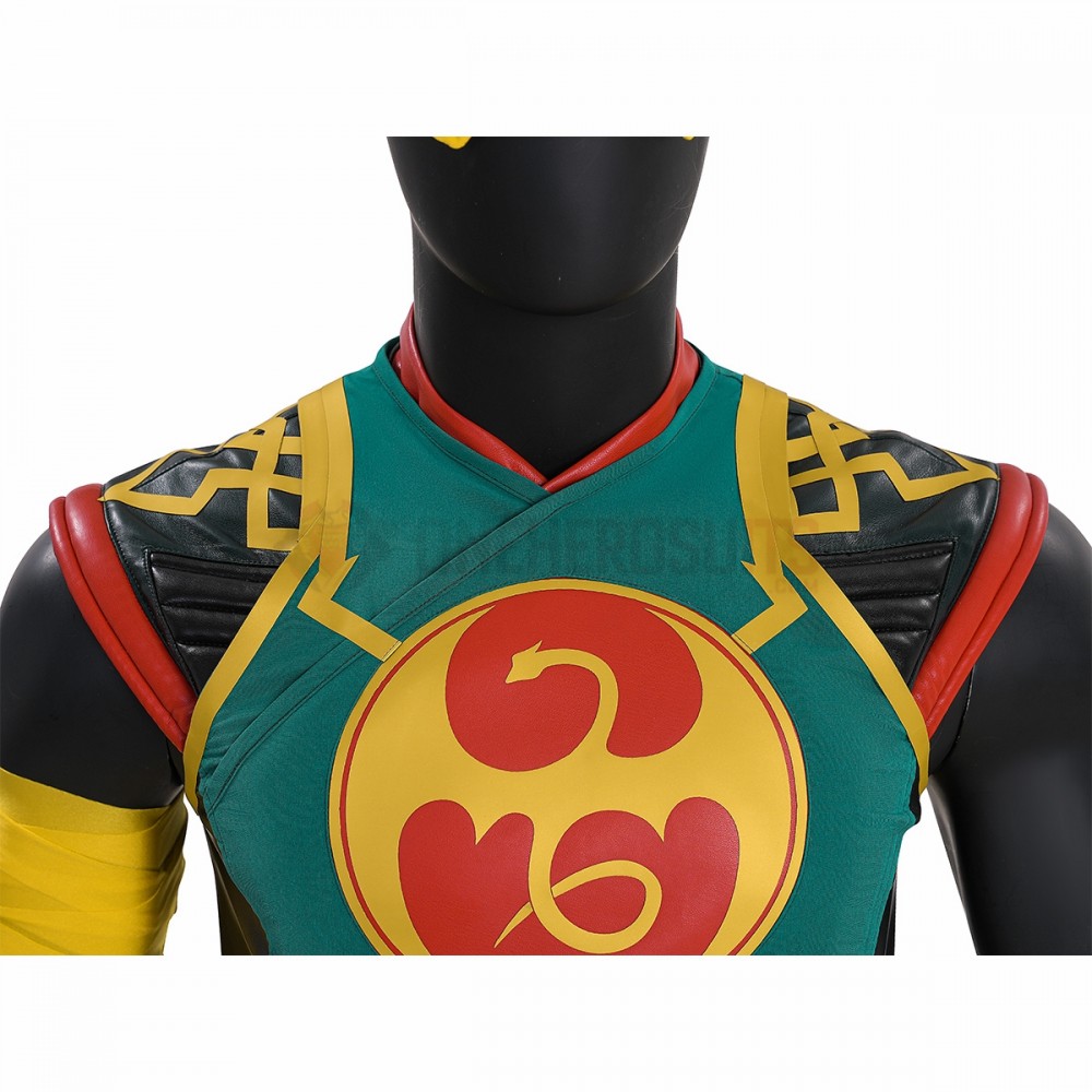 Marvel Rivals Iron Fist Lin Lie Cosplay Costumes Top Level Suits