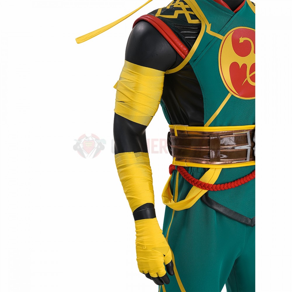 Marvel Rivals Iron Fist Lin Lie Cosplay Costumes Top Level Suits