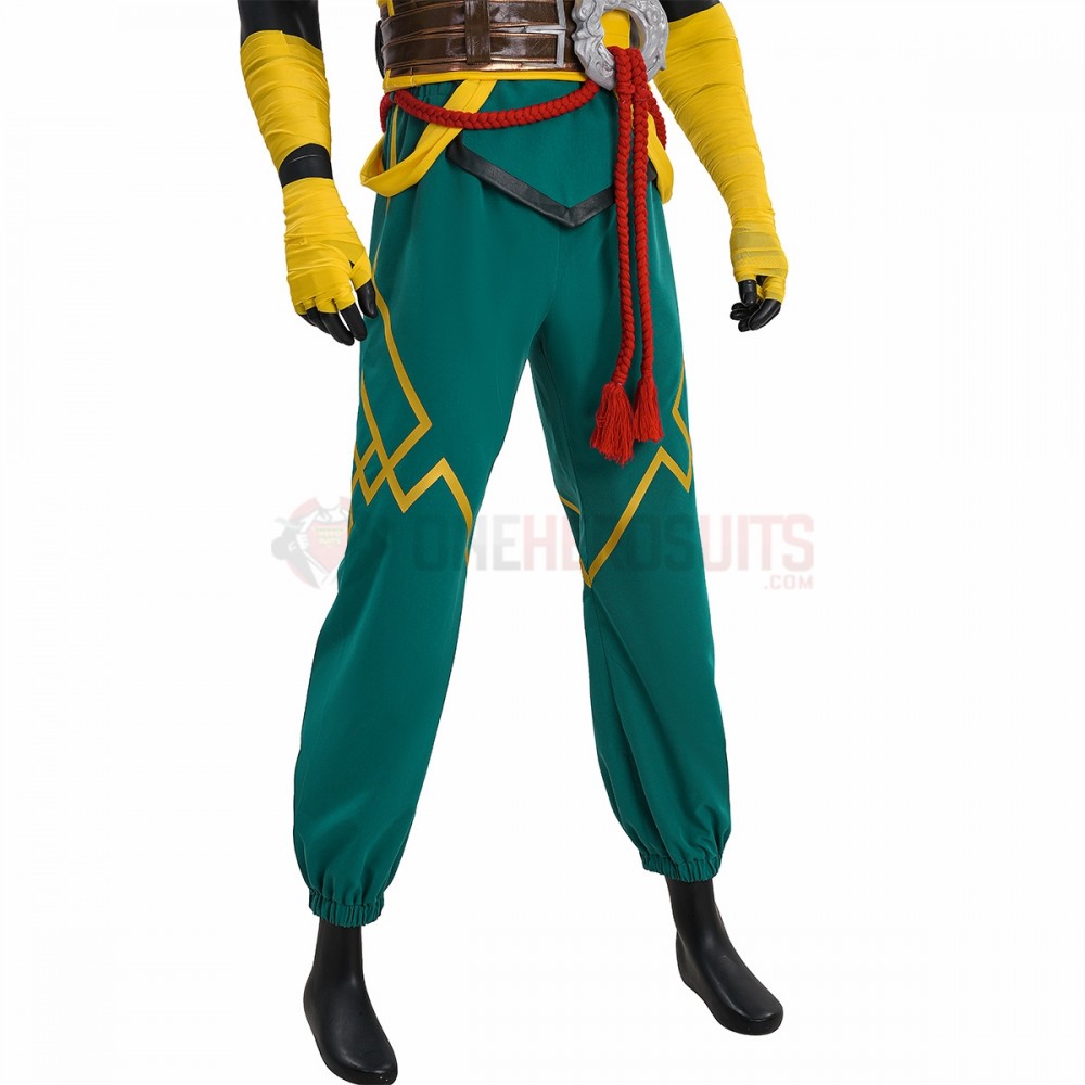 Marvel Rivals Iron Fist Lin Lie Cosplay Costumes Top Level Suits