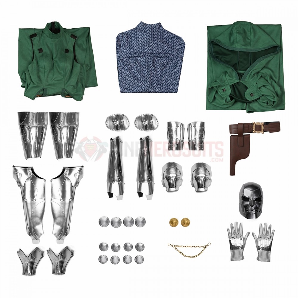 Doctor Doom Cosplay Costumes Dr. Doom Female Edition Top Level Suits