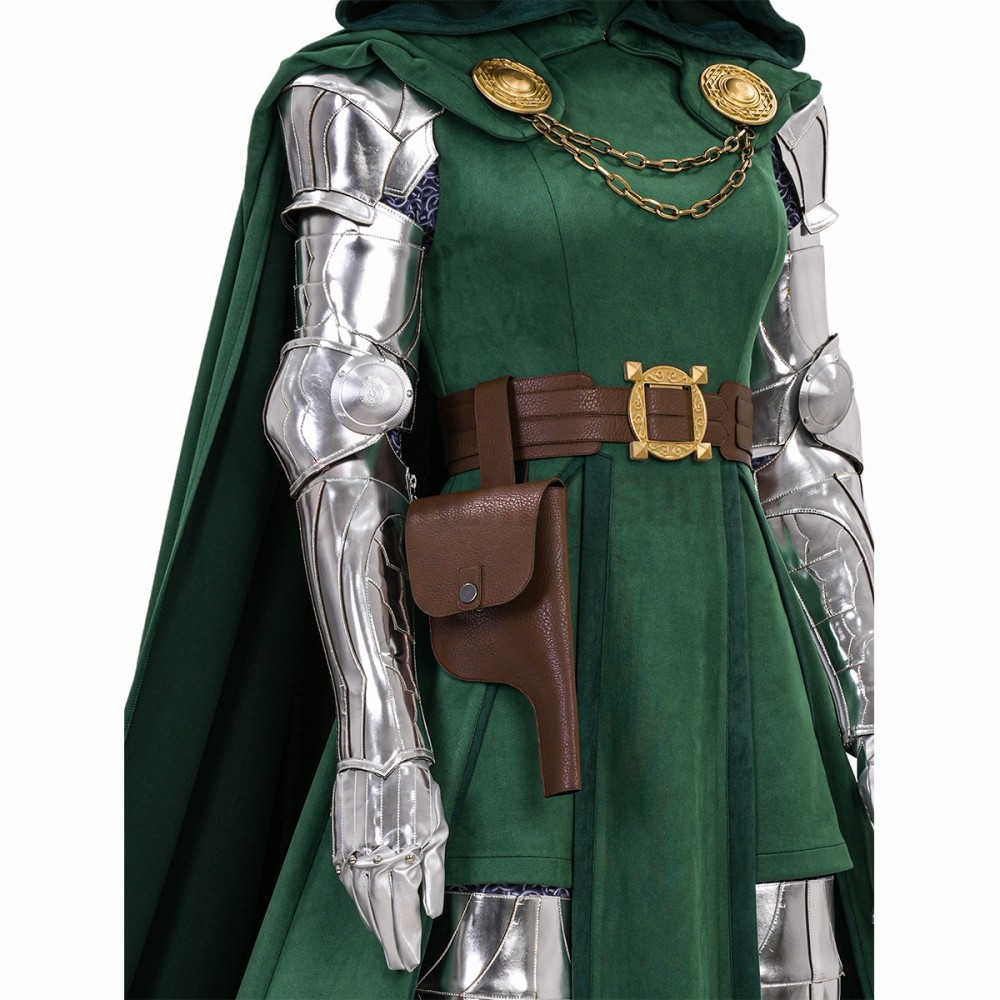 Doctor Doom Cosplay Costumes Dr. Doom Female Edition Top Level Suits