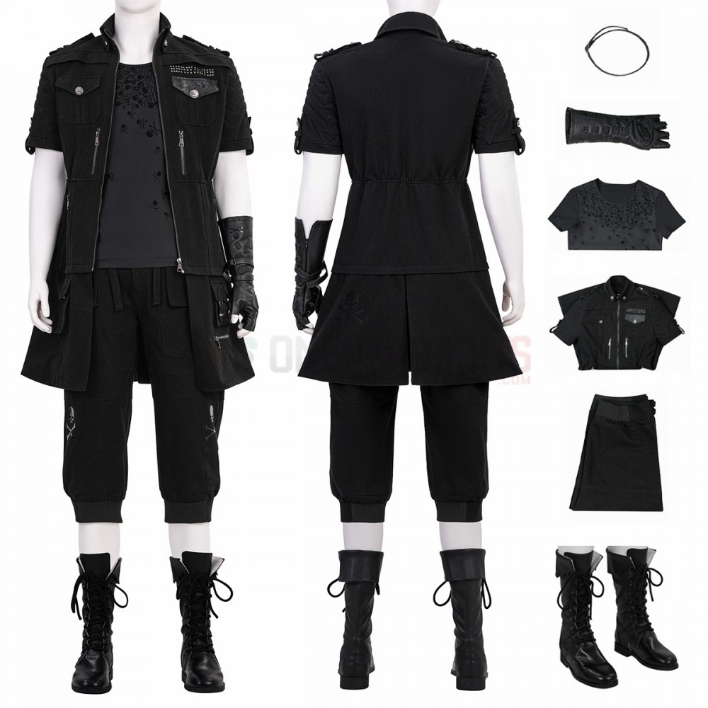 Final Fantasy XV Cosplay Costumes Noctis Lucis Caelum Upgraded Edition ...
