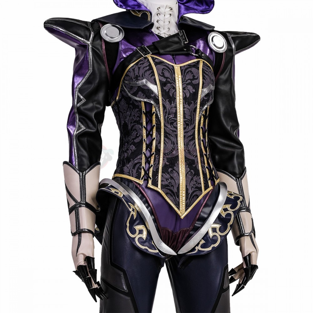 Apex Ash Cosplay Costumes Ash Laced Lethality Skin Top Level Suits