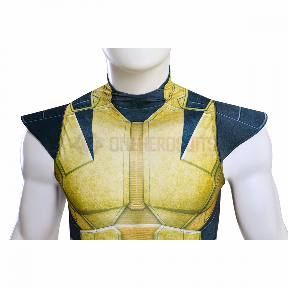 Marvel Wolverine Cosplay Costumes Wolverine Game HD Printed Jumpsuit