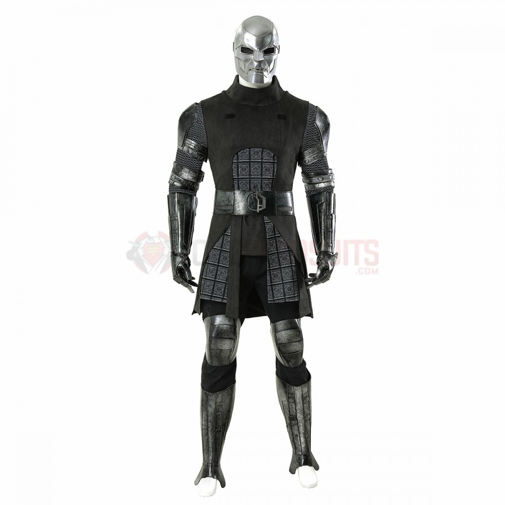 Avengers Doomsday Doctor Doom Cosplay Costumes Dr.Doom Black Top Level ...