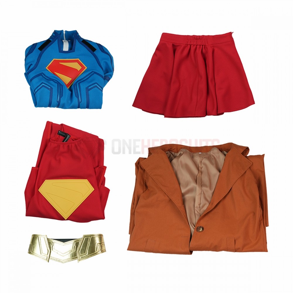 2026 Superhero Movie Cosplay Costumes Kara Zor-El Top Level Suits