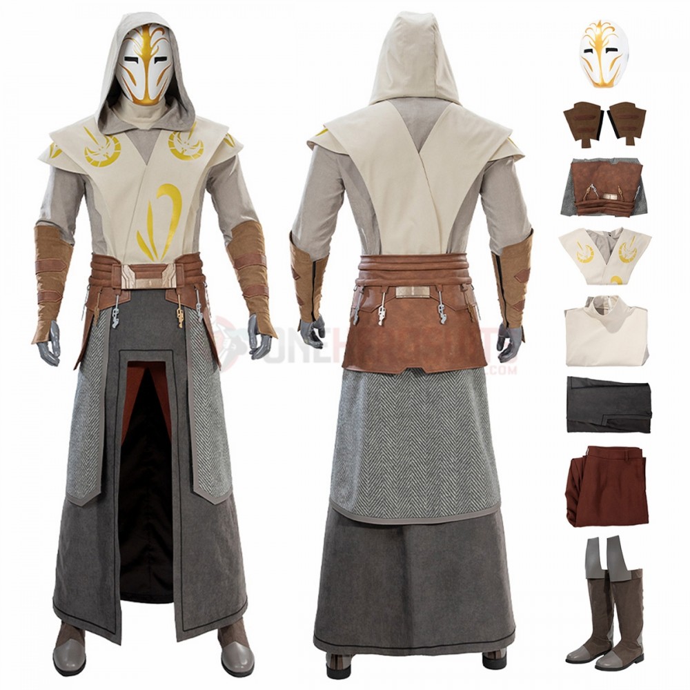 Star Wars Galaxy of Heroes Cosplay Costumes Jedi Temple Guard Suits Top ...