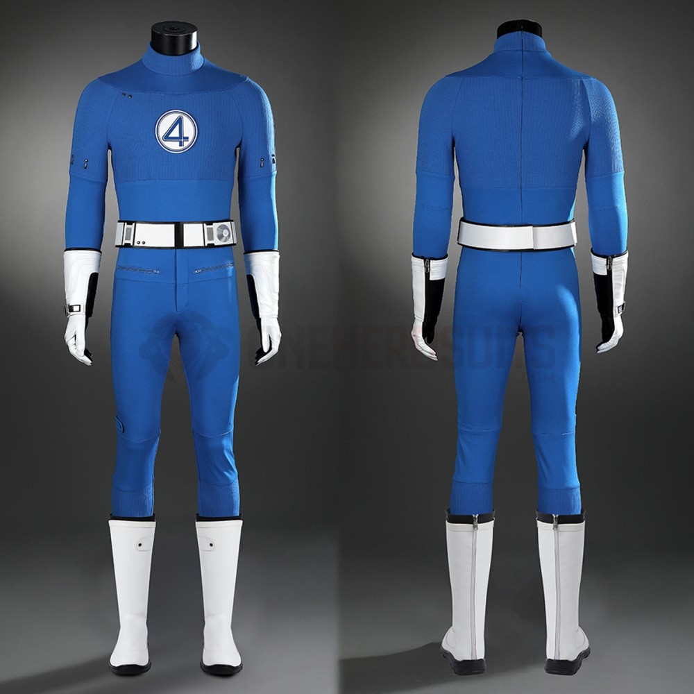 The Fantastic Four First Steps Mister Fantastic Cosplay Costume Reed ...