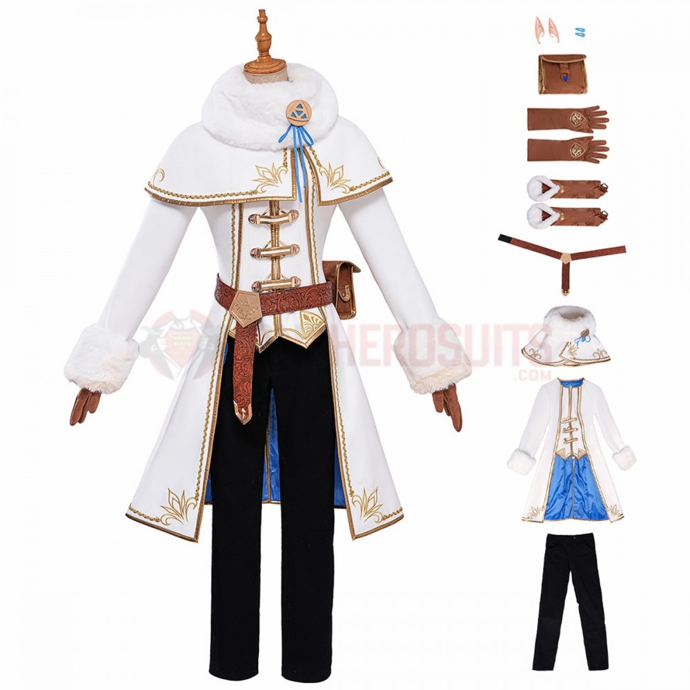 The Legend of Zelda Breath of the Wild Cosplay Costumes Princess Zelda ...