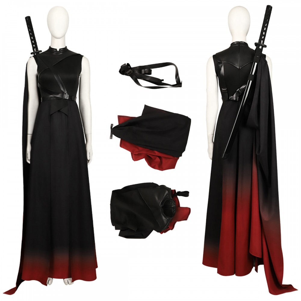 The Three-Body Problem Sophon Cosplay Costumes Female Black Suits