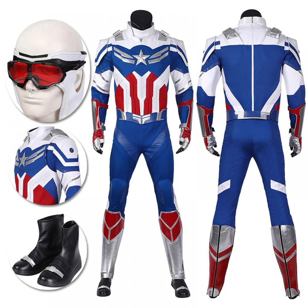 New Captain Ameirca The Falcon Cosplay Costumes By OneHeroSuits