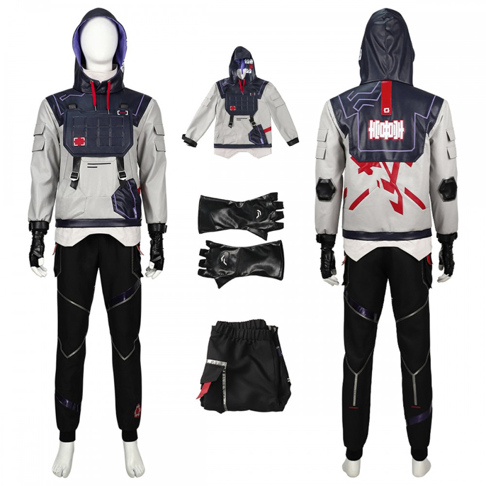 Valorant Cosplay Costumes ISO Top Level Suits