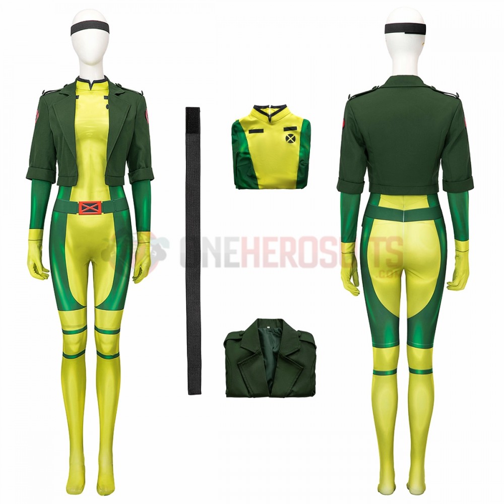 X-Men '97 Rogue Cosplay Costumes Anna Marie Top Level Suits