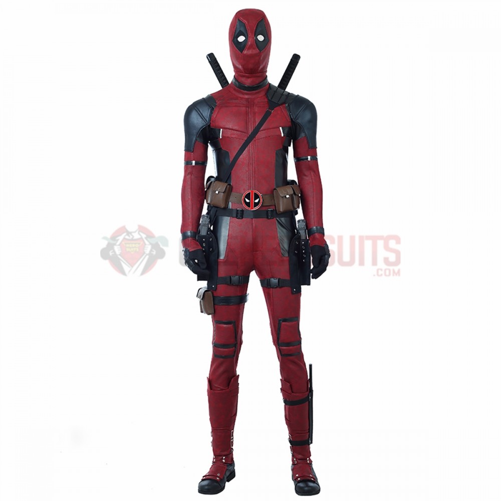 Deadpool Cosplay Costumes Leather Classic Suits