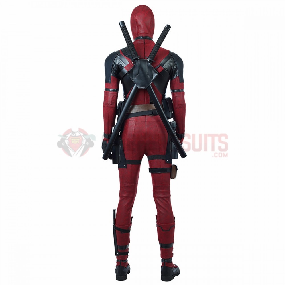 Deadpool Cosplay Costumes Leather Classic Suits
