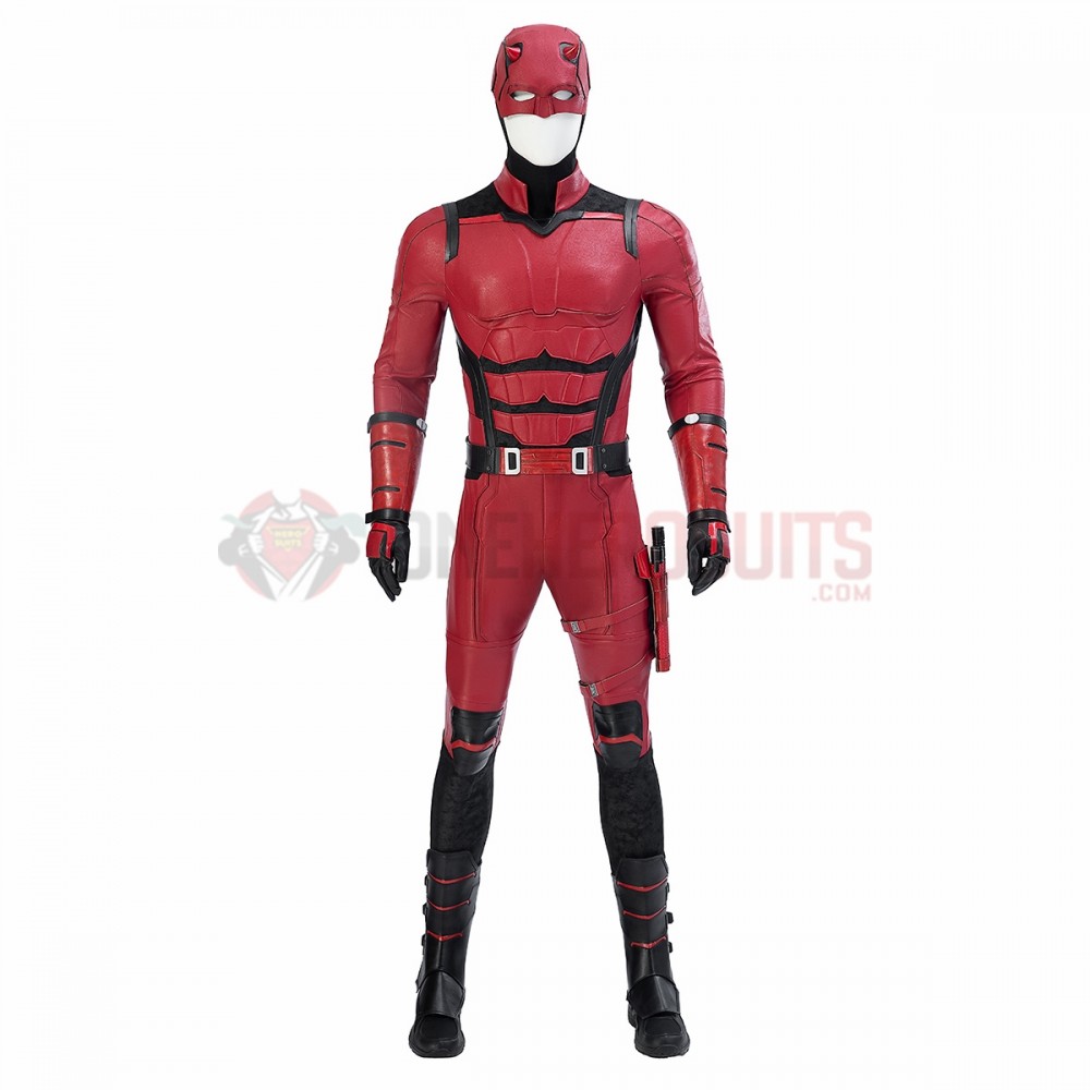 Daredevil Born Again Cosplay Costumes Daredevil Red Top Level Suits