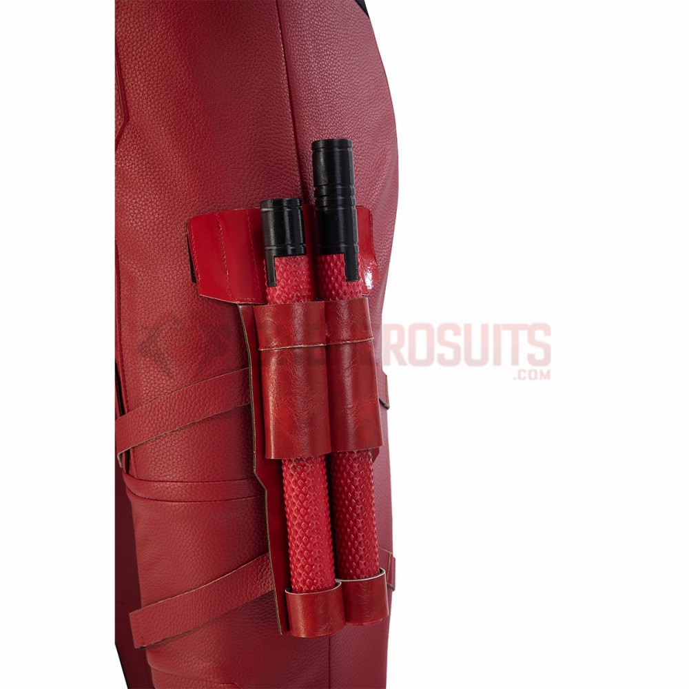 Daredevil Born Again Cosplay Costumes Daredevil Red Top Level Suits