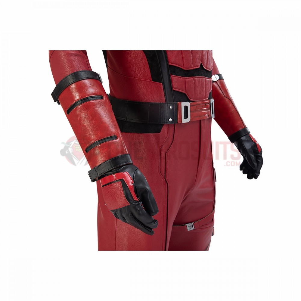 Daredevil Born Again Cosplay Costumes Daredevil Red Top Level Suits