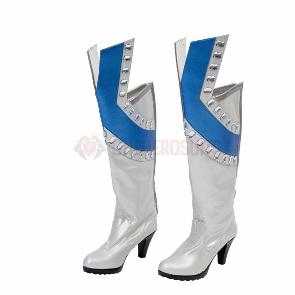 Marvel Rivals Emma Frost Cosplay Costumes White Queen Leather Top Level ...