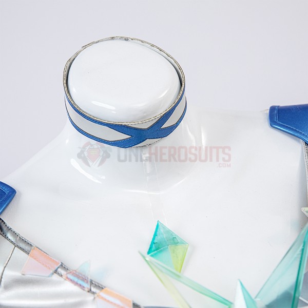 Marvel Rivals Emma Frost Cosplay Costumes White Queen Leather Top Level ...