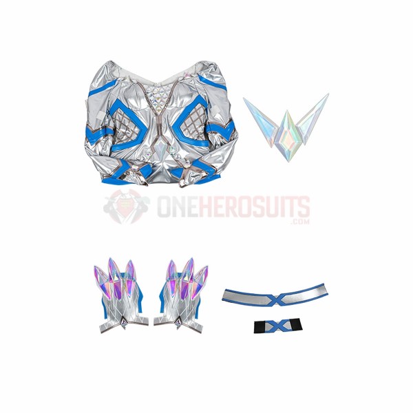 Marvel Rivals Cosplay Costumes White Queen Halloween Female Suits