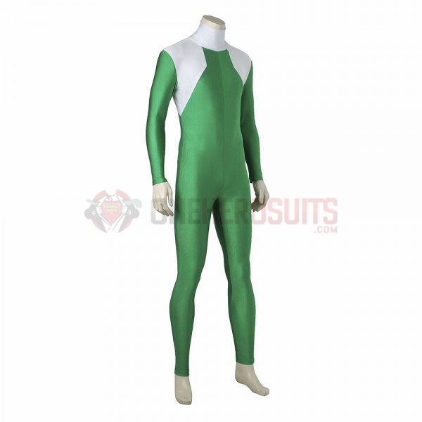 Tommy Oliver Cosplay Costume Green Ranger Spandex Cosplay Suit