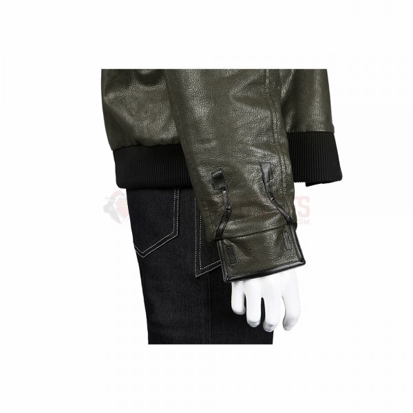2077 Vincent Cosplay Costume Leather Jacket Suit